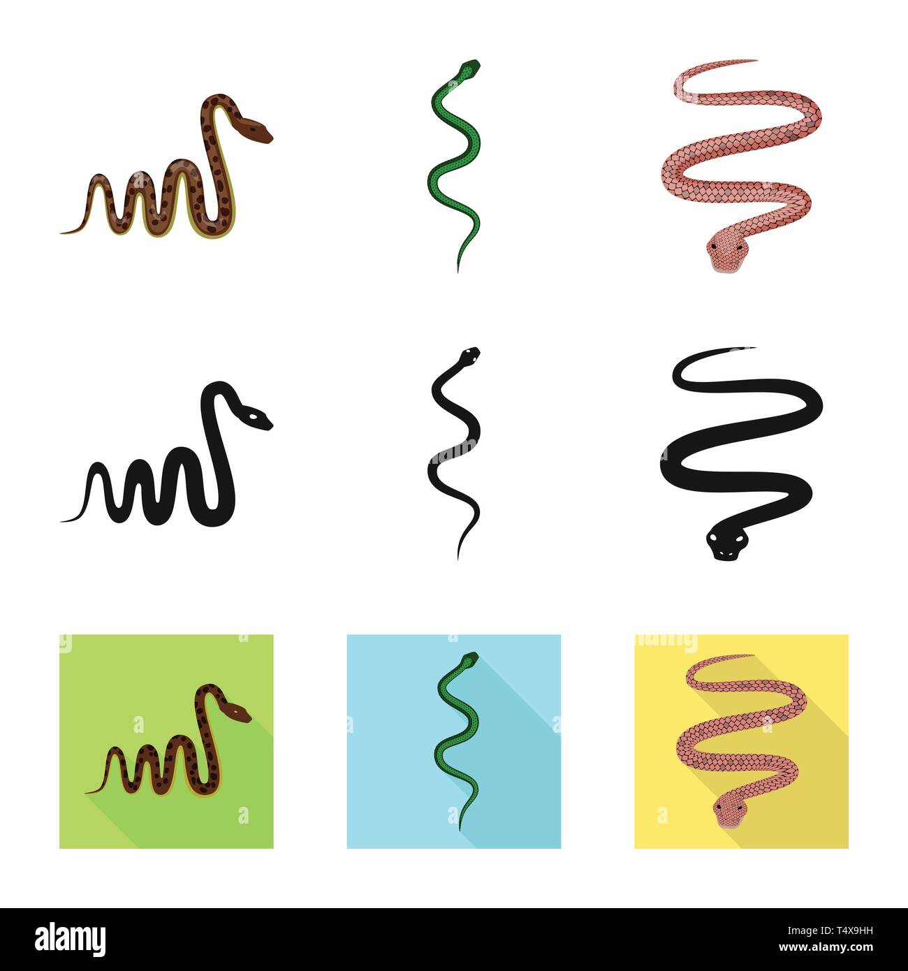 snake,viper,python,tail,jungle,spiral,large,forest,tropical,green ...