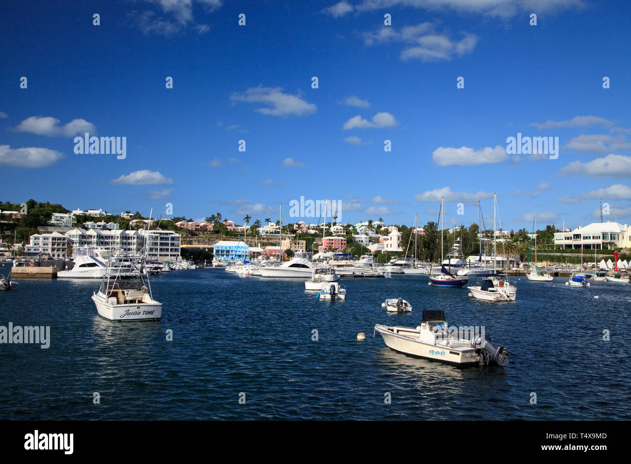 Bermuda, Hamilton, Harbour Stock Photo - Alamy