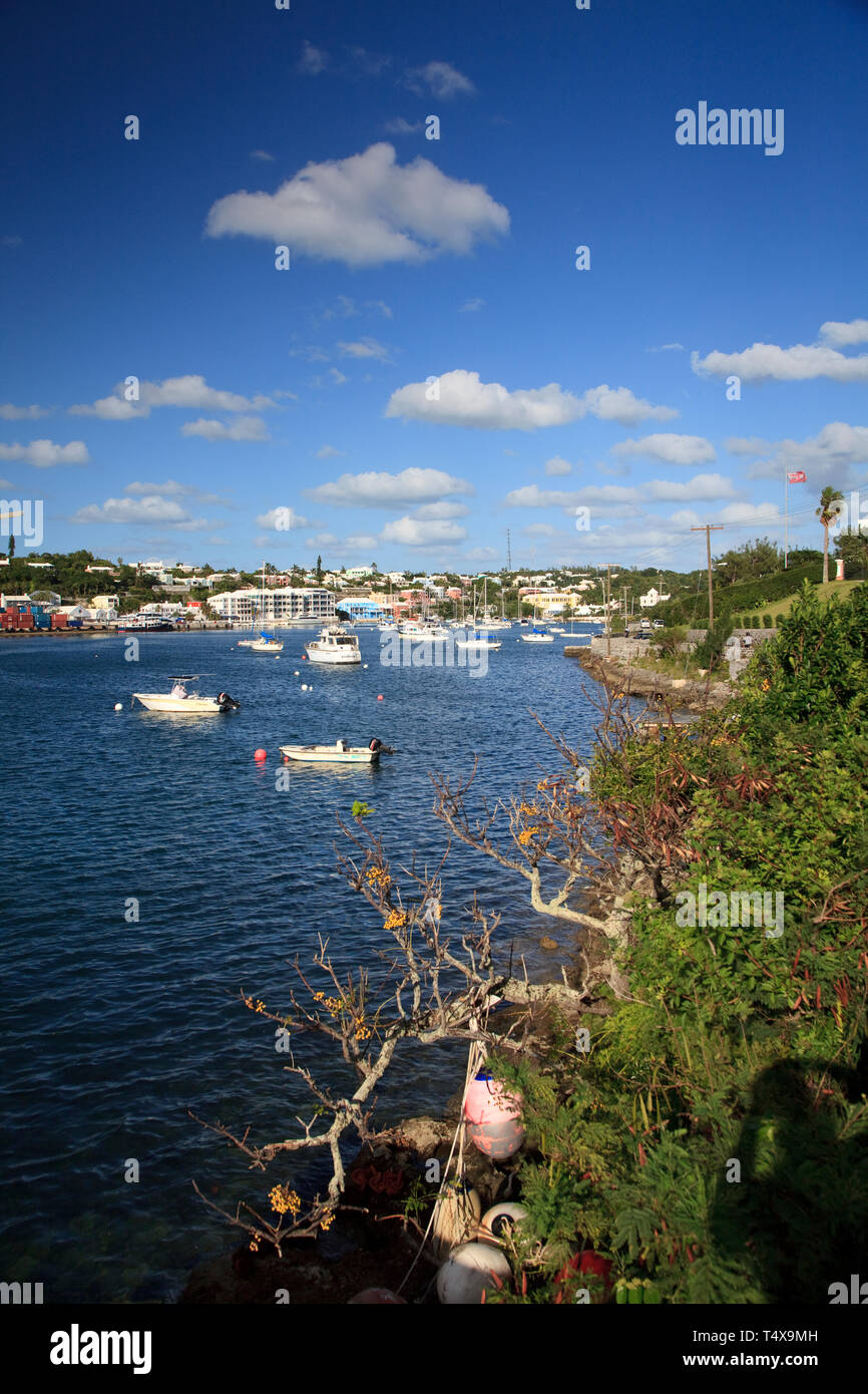 Bermuda, Hamilton, Harbour Stock Photo - Alamy