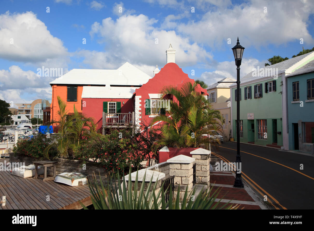 Bermuda, Flatts Village Stock Photo - Alamy