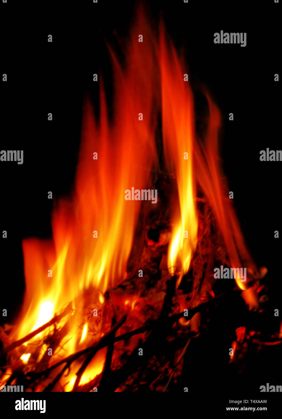 Hot bonfire hi-res stock photography and images - Alamy