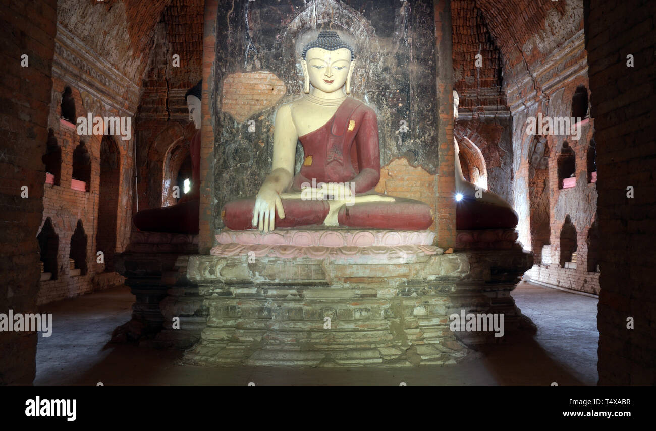 Phya Sa Shwe Gu Temple, Bagan Archaeological Zone, Myanmar Stock Photo ...