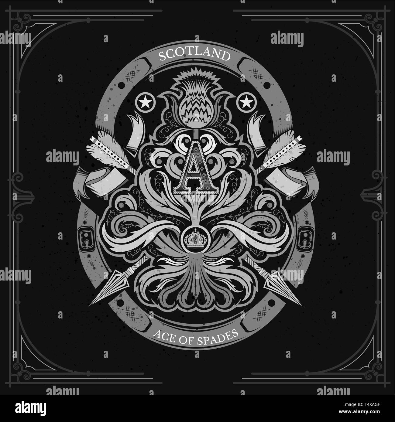 Carduus illustration Stock Vector Images - Alamy