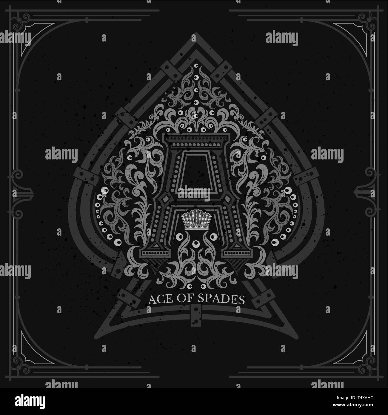 Spade silhouette hi-res stock photography and images - Alamy