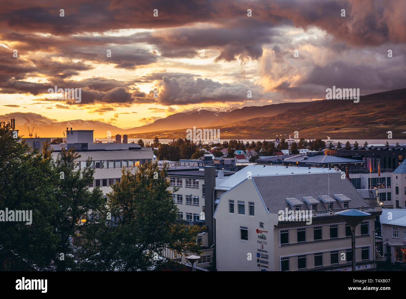 Akureyri city hi-res stock photography and images - Alamy