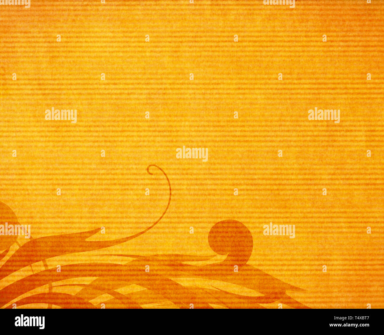 stripes paper texture with floral design Stock Photo - Alamy