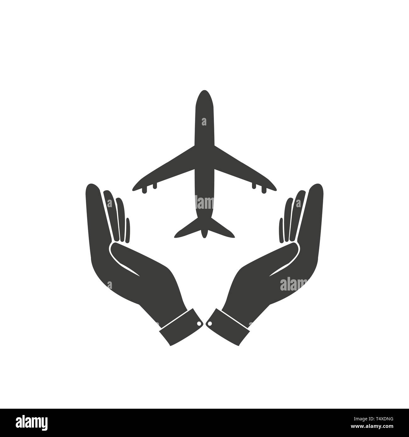 Plane in sky takeoff Cut Out Stock Images & Pictures - Alamy