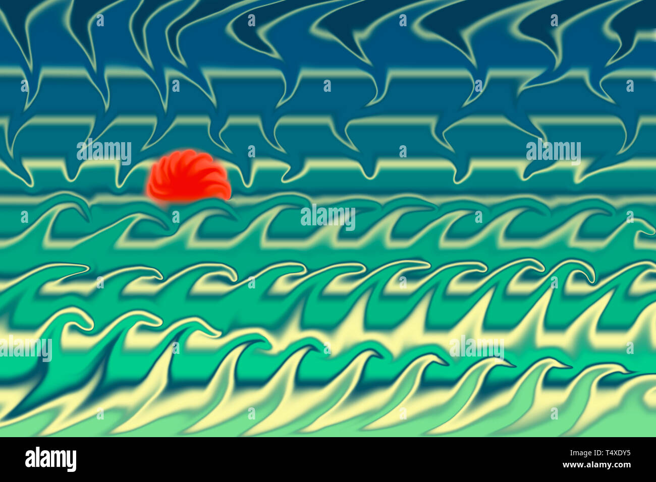 Modern waves hi-res stock photography and images - Alamy