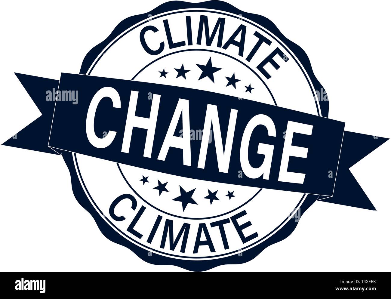 climate change grunge rubber stamp vector illustration isolated Stock ...