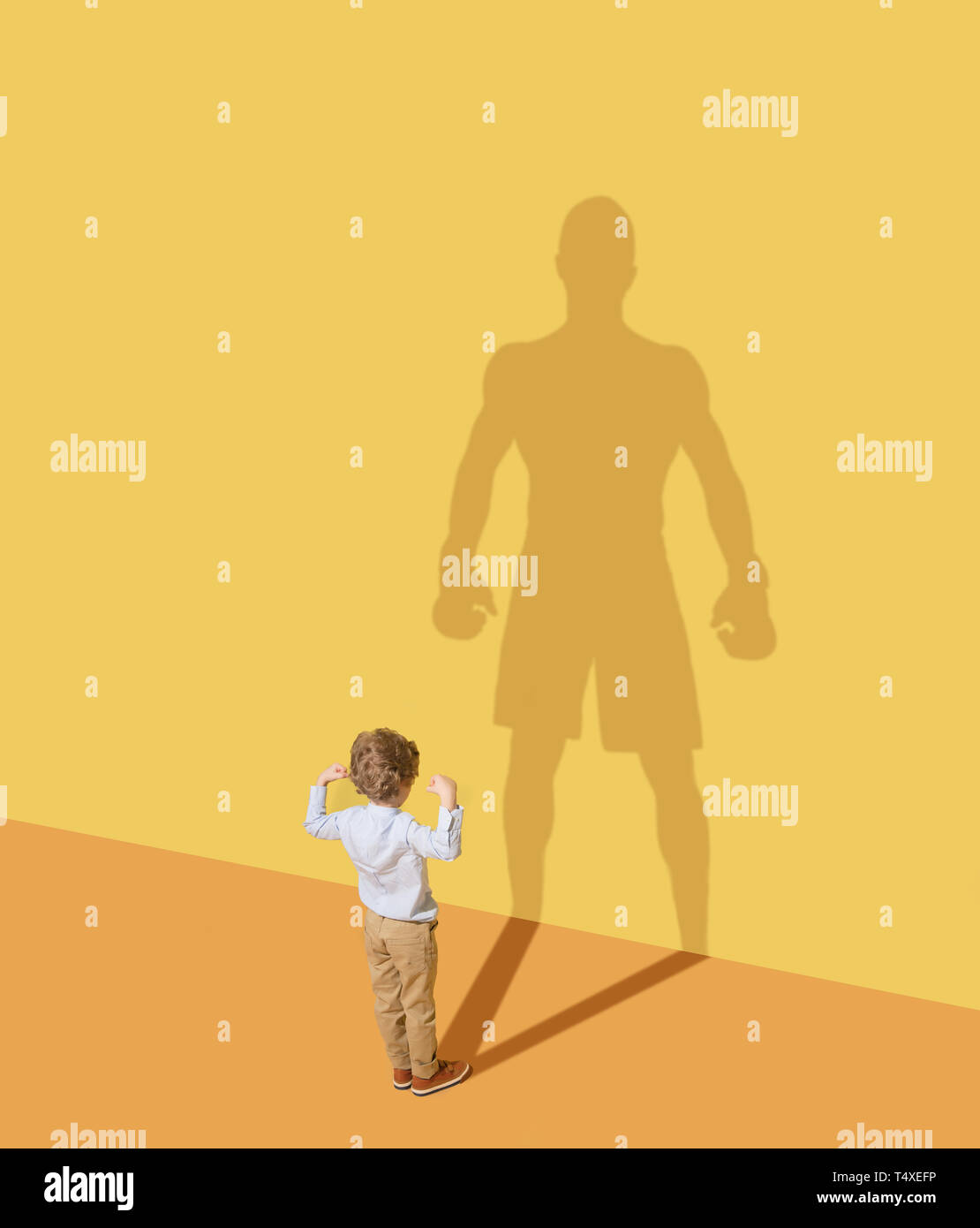 Strongest boy hi-res stock photography and images - Alamy