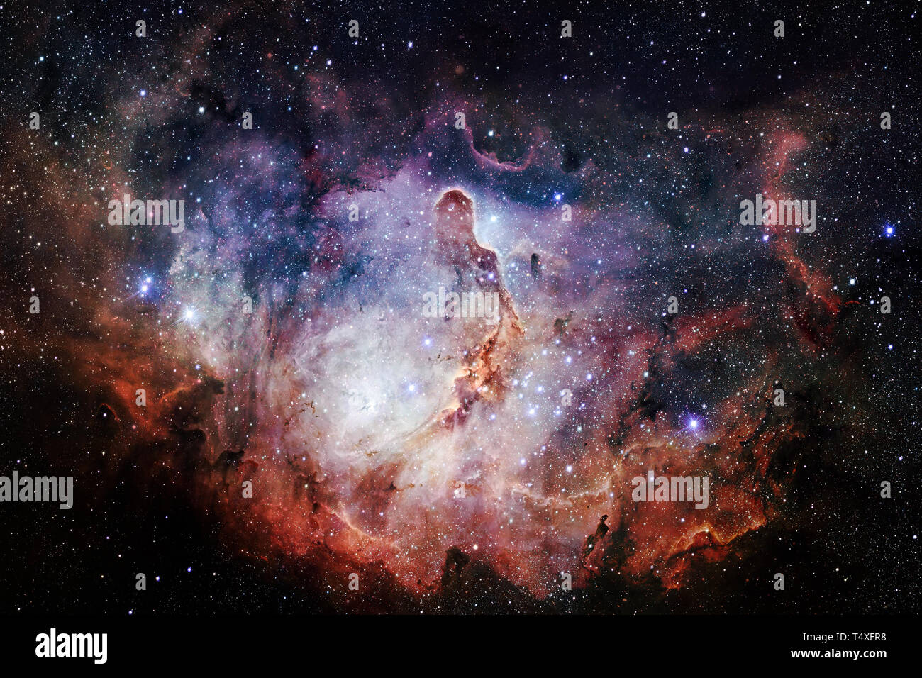 Beauty of outer space. Science fiction wallpaper. Elements of this ...