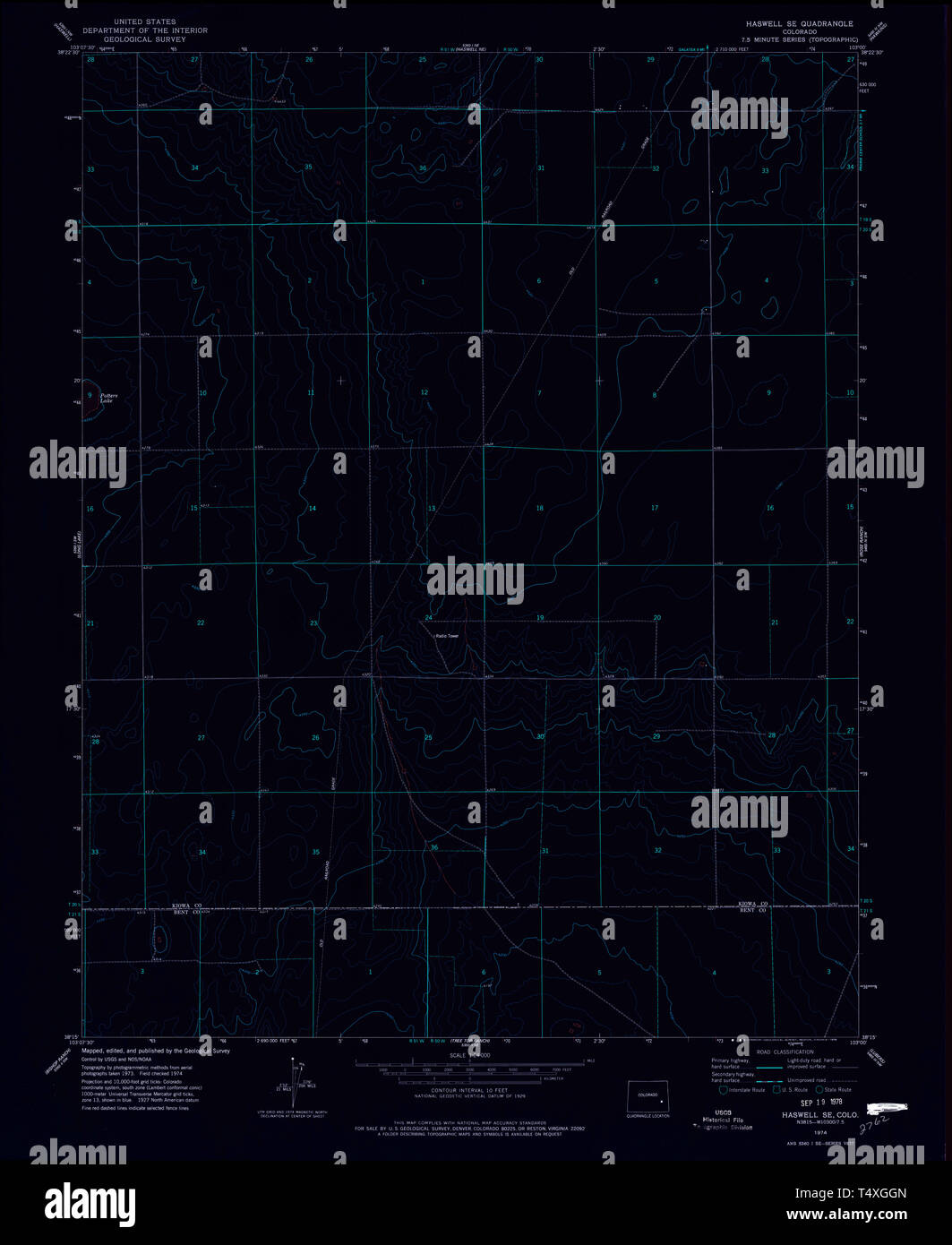 Map of haswell hi-res stock photography and images - Alamy