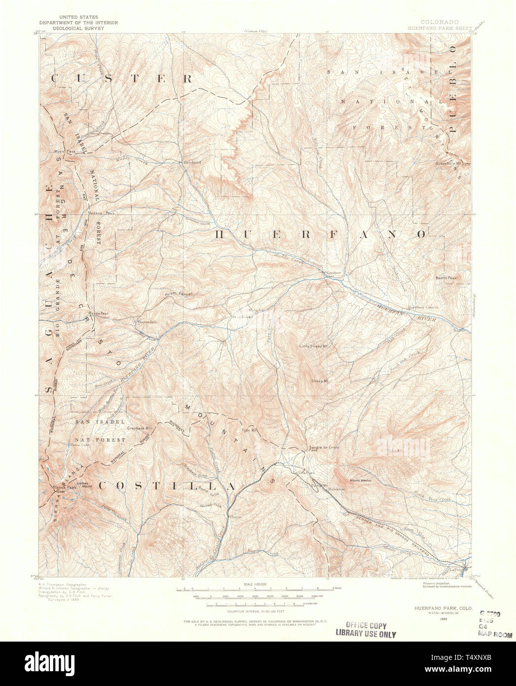 Huerfano park hi-res stock photography and images - Alamy