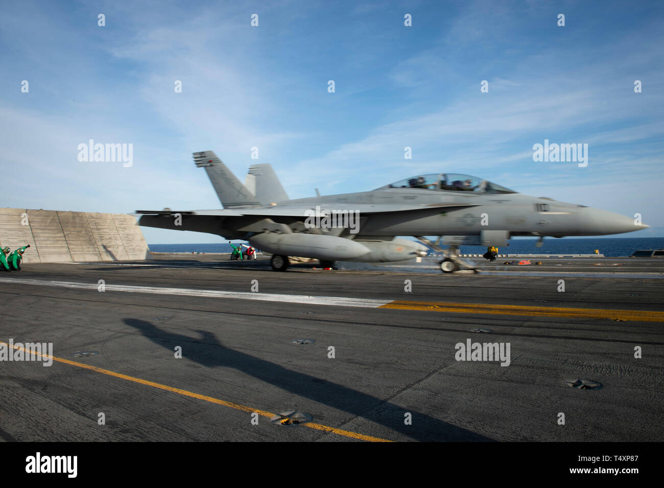 190417-N-QD512-0135 ATLANTIC OCEAN (April 17, 2019) Rear Adm. John ...