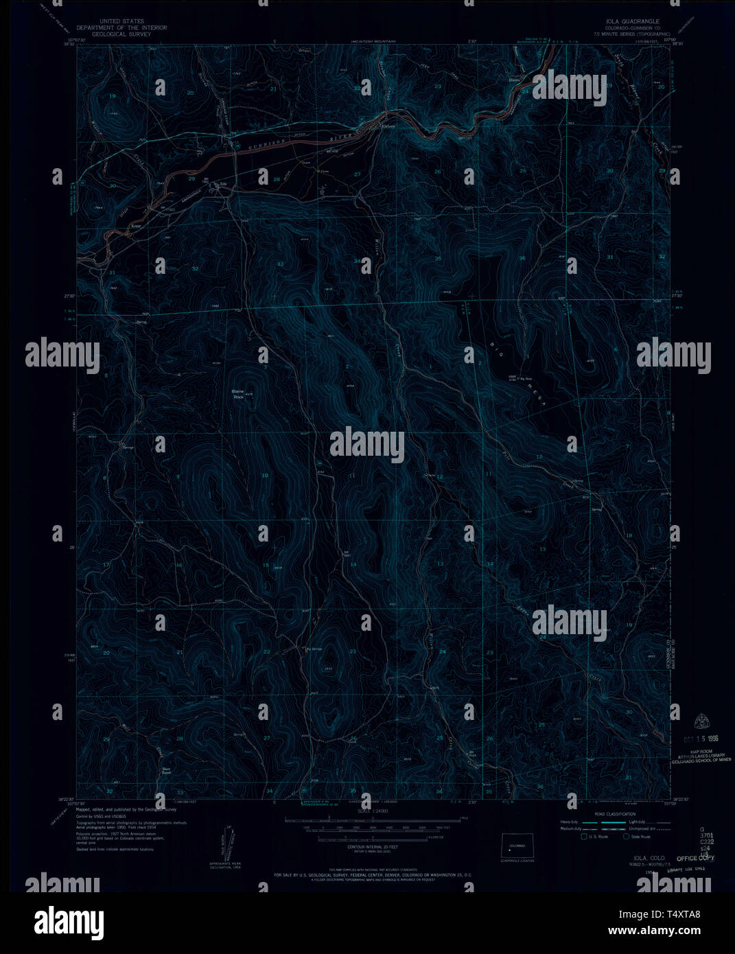 Iola map hi-res stock photography and images - Alamy