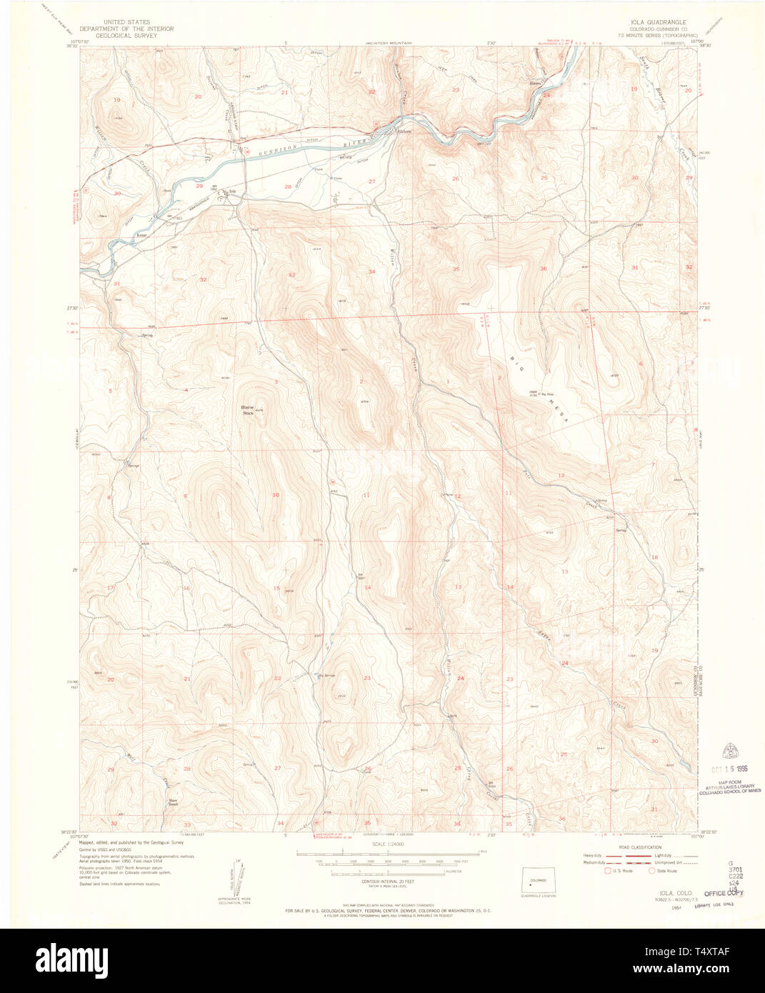 Map of iola hi-res stock photography and images - Alamy