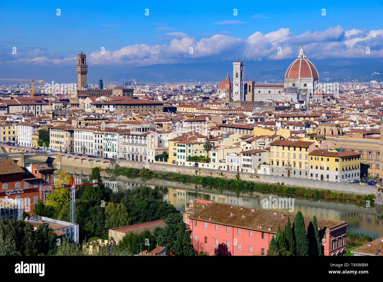 Florence michelangelo square hi-res stock photography and images - Alamy