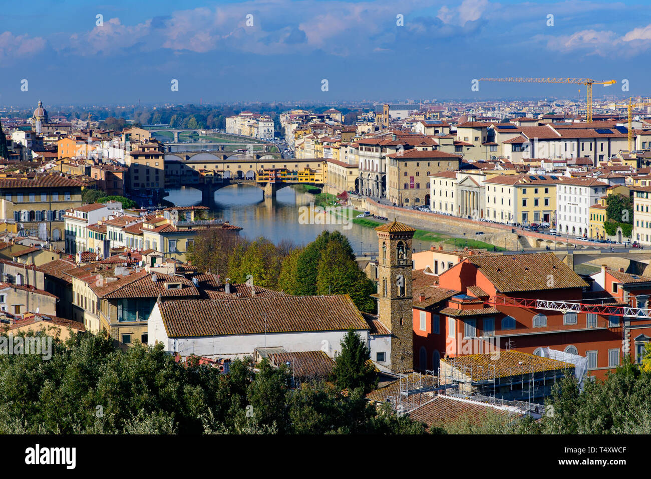 Florence michelangelo square hi-res stock photography and images - Alamy