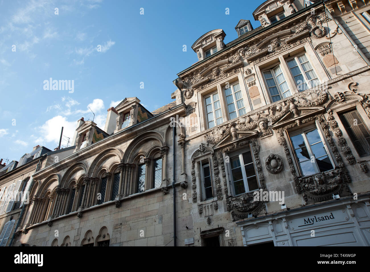 Dijon, Altstadt - Dijon, City Center Stock Photo - Alamy