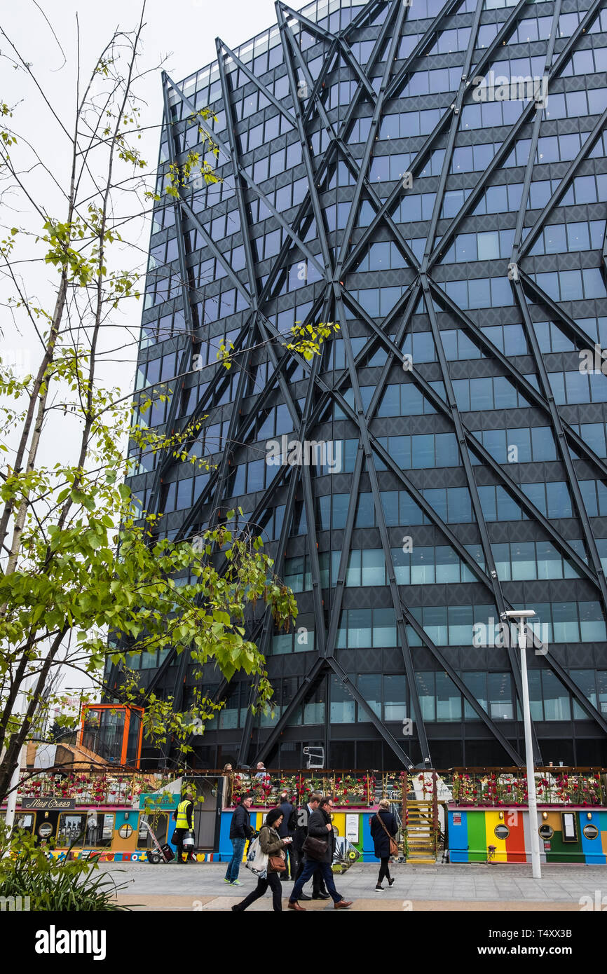 Brunel Building, Canalside Walk, Paddington, London, England, U.K Stock ...