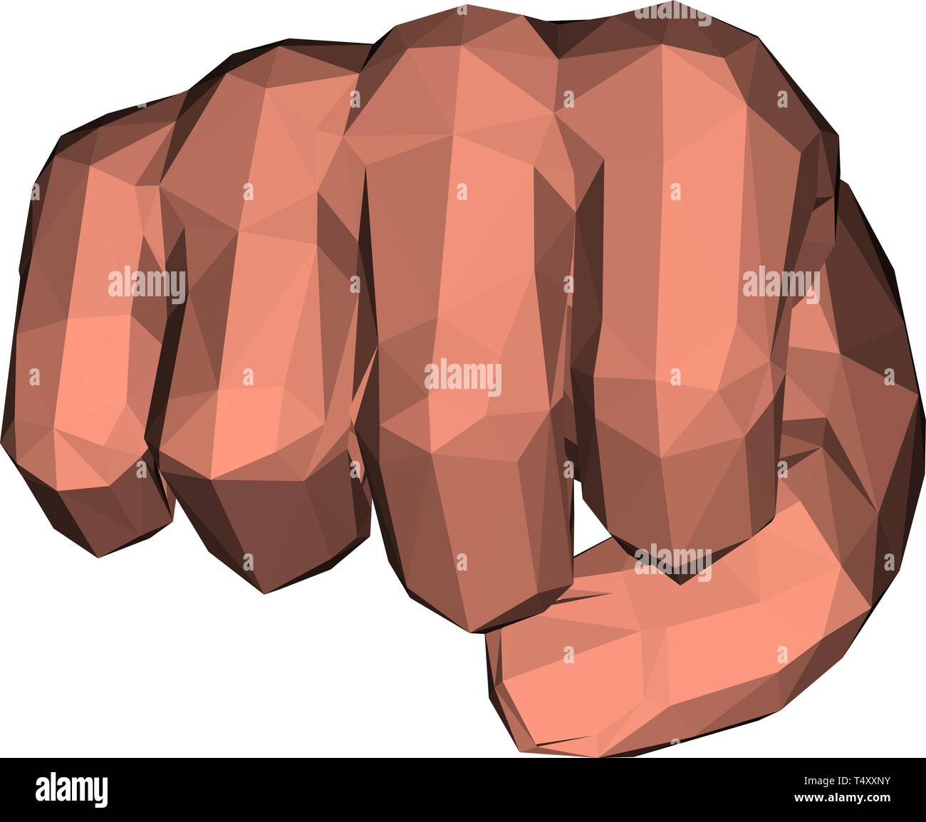 Fist hitting palm hi-res stock photography and images - Alamy