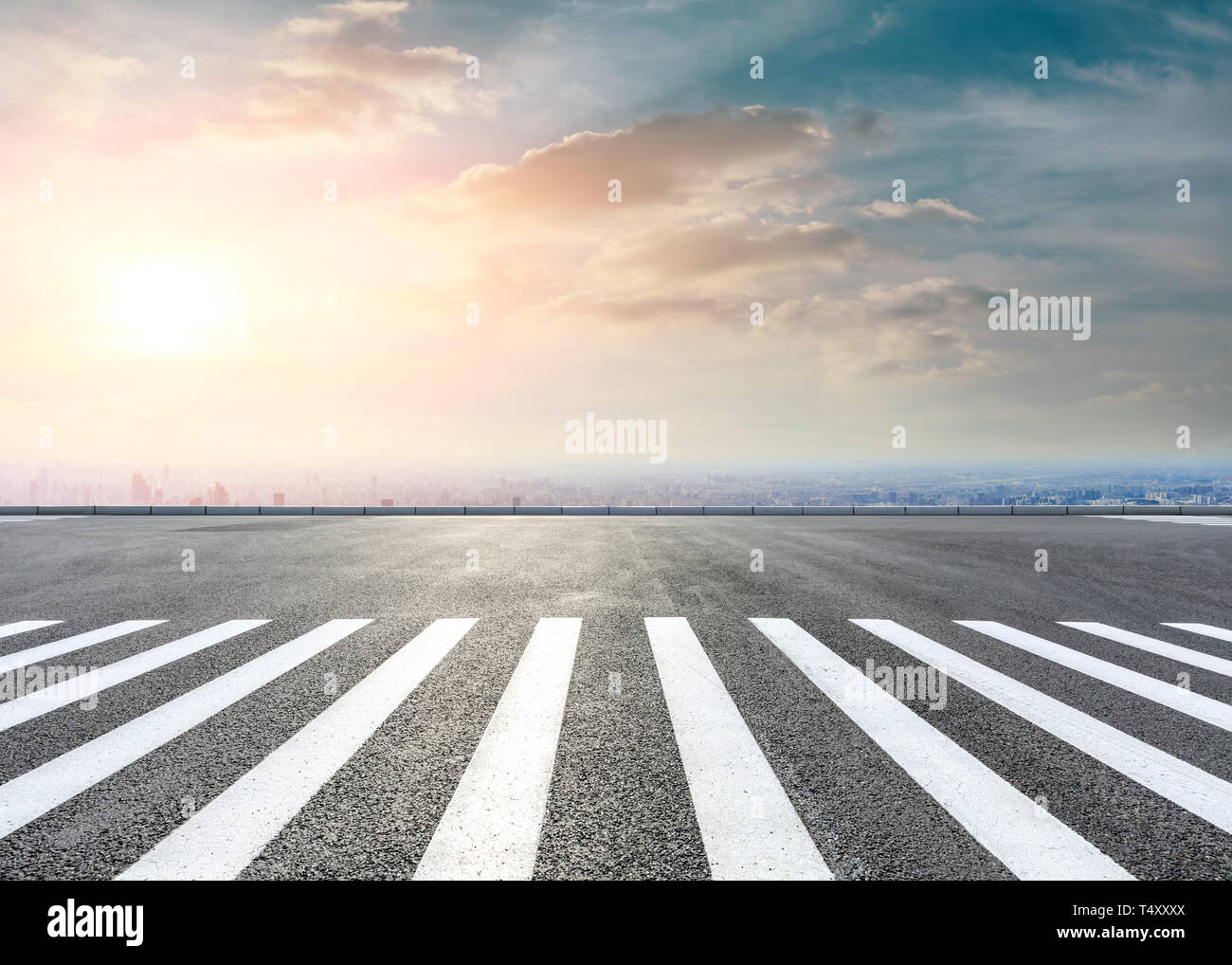 Zebra crossing aerial view hi-res stock photography and images - Alamy