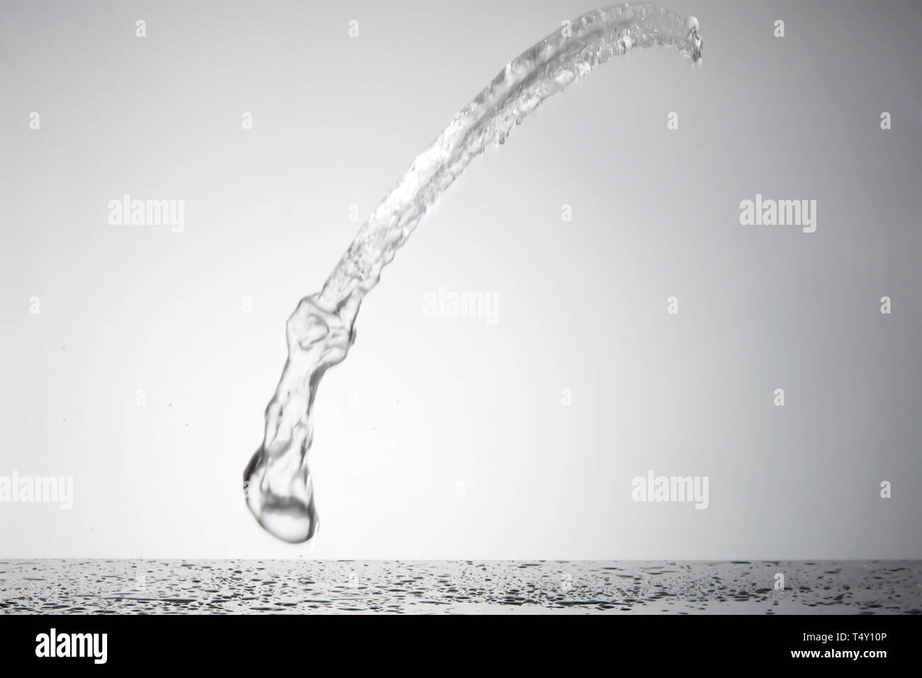 water splash. pouring liquid Stock Photo - Alamy