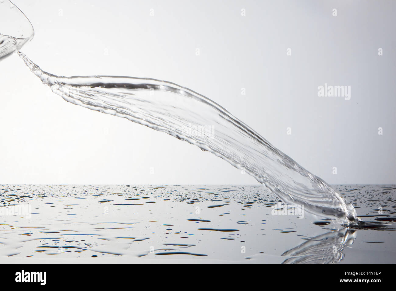 water splash. pouring liquid Stock Photo - Alamy