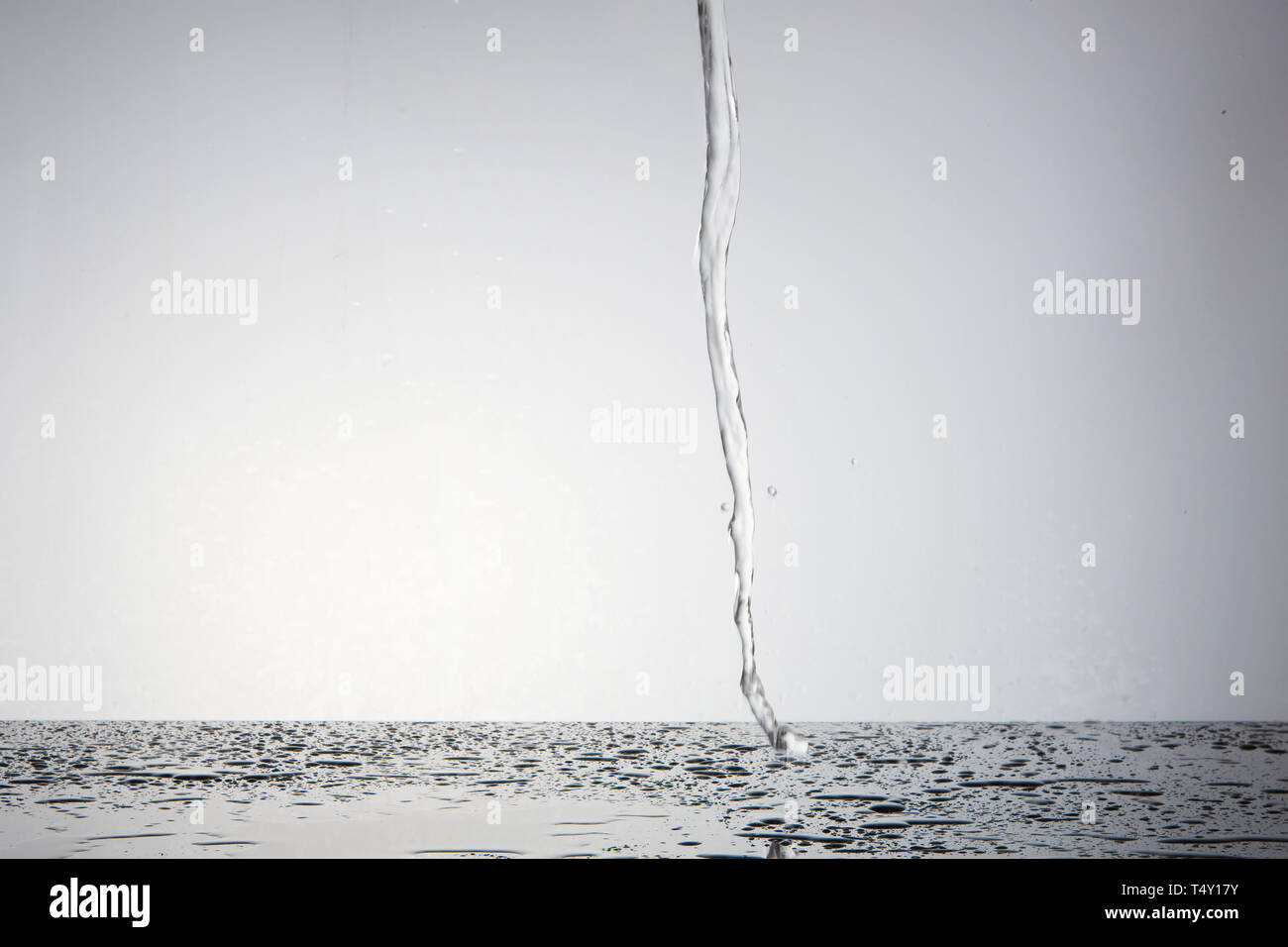 water splash. pouring liquid Stock Photo - Alamy