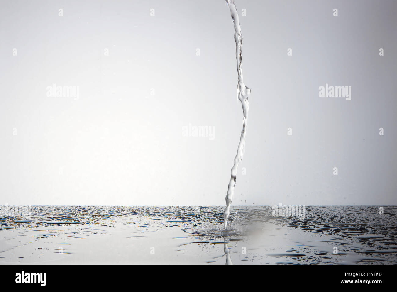 water splash. pouring liquid Stock Photo - Alamy