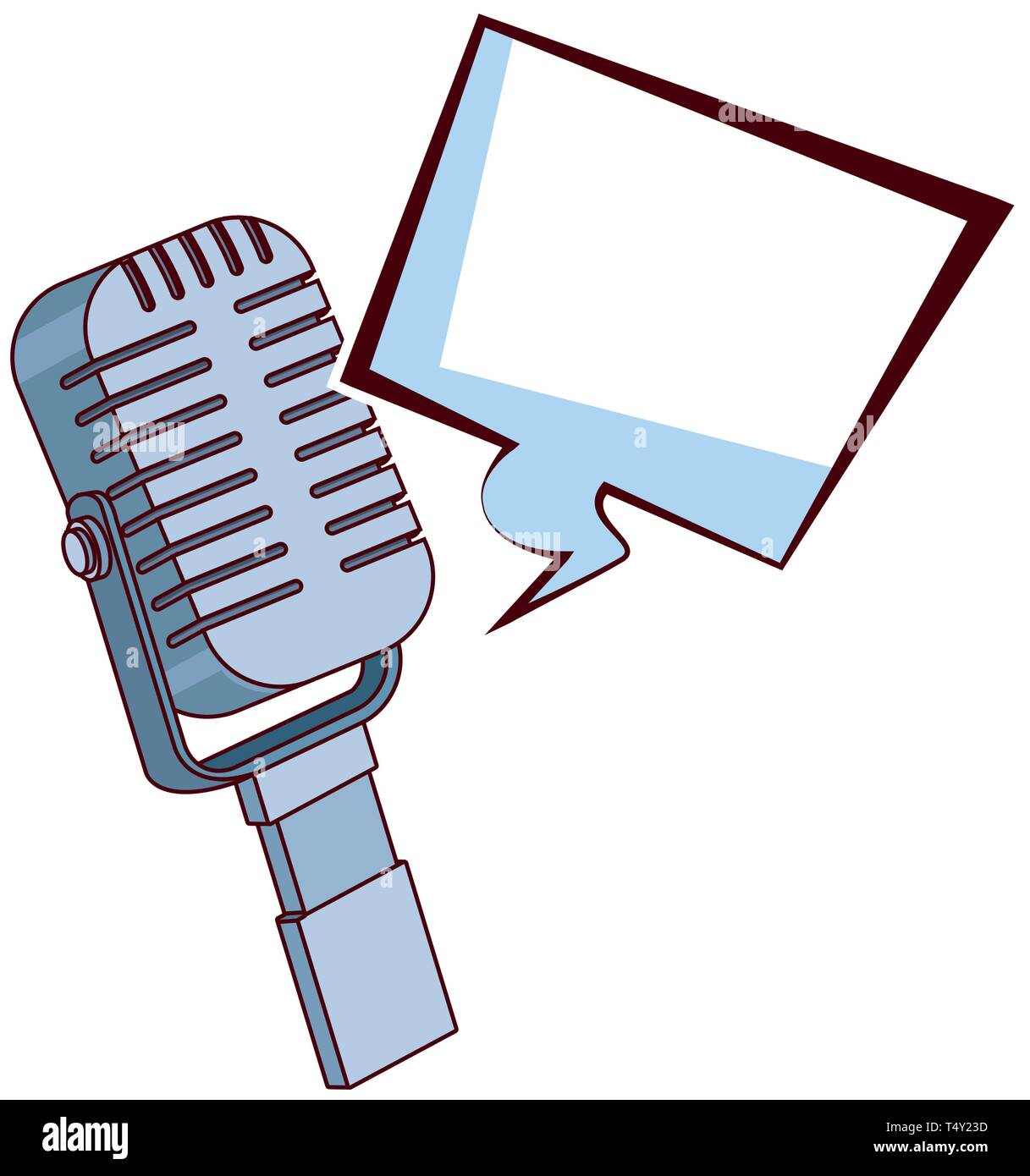 microphone icon cartoon Stock Vector Image & Art - Alamy