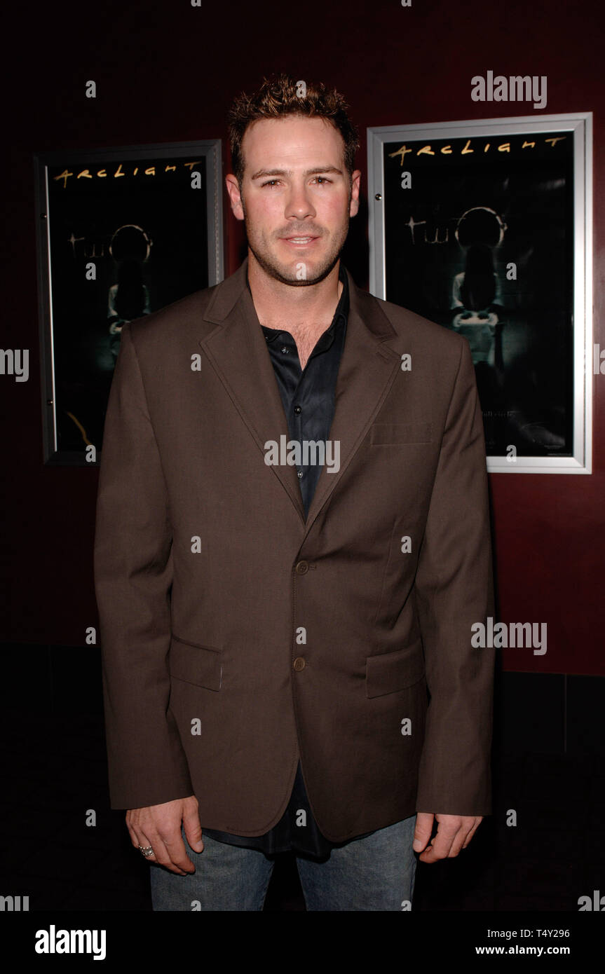 LOS ANGELES, CA. March 08, 2005: Actor CHRIS JACOBS at a VIP screening ...
