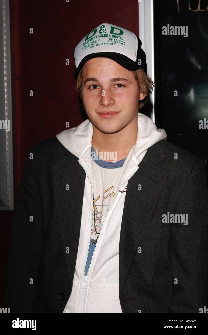 LOS ANGELES, CA. March 08, 2005: Actor SHAWN PYFROM at a VIP screening ...