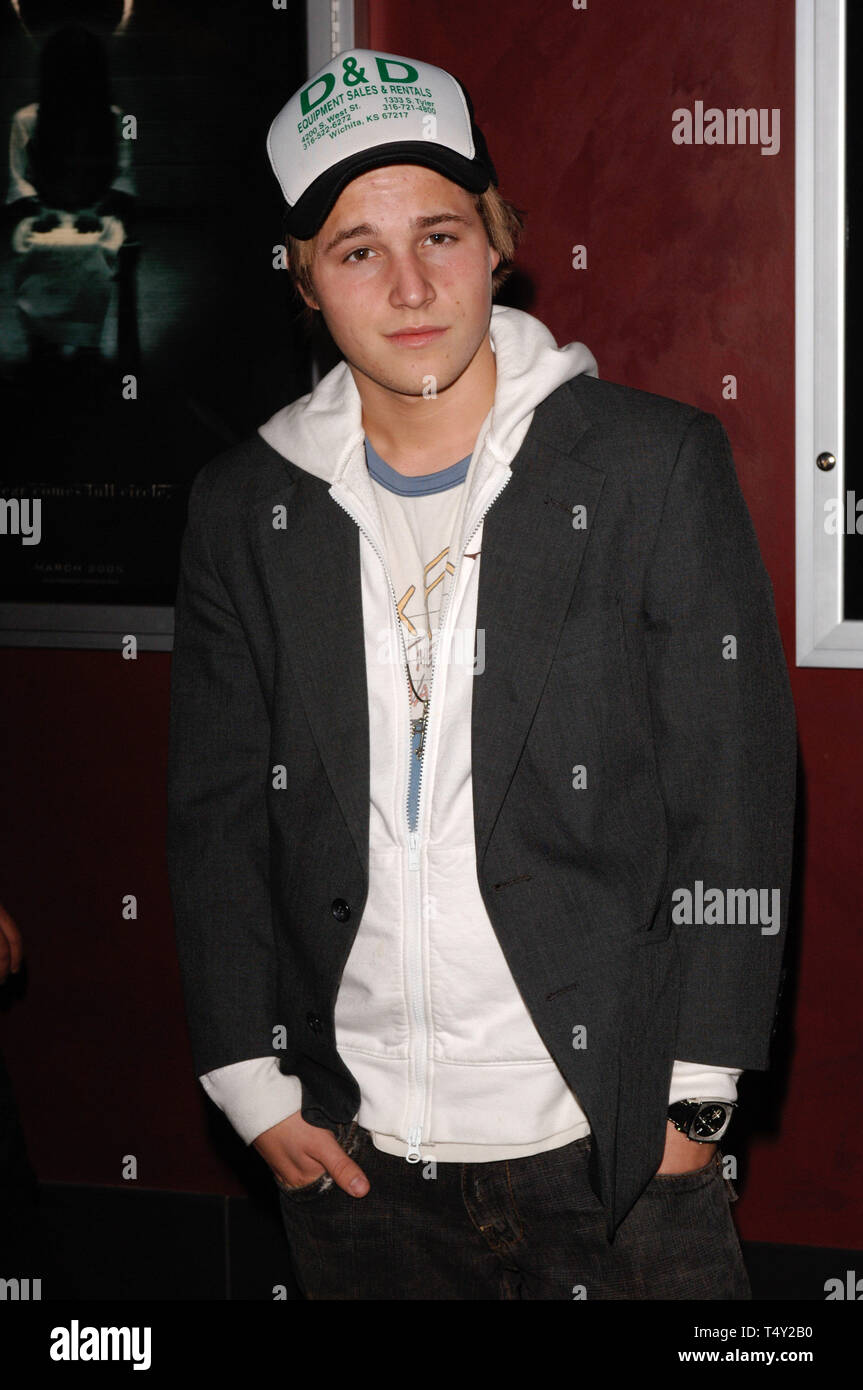 LOS ANGELES, CA. March 08, 2005: Actor SHAWN PYFROM at a VIP screening ...