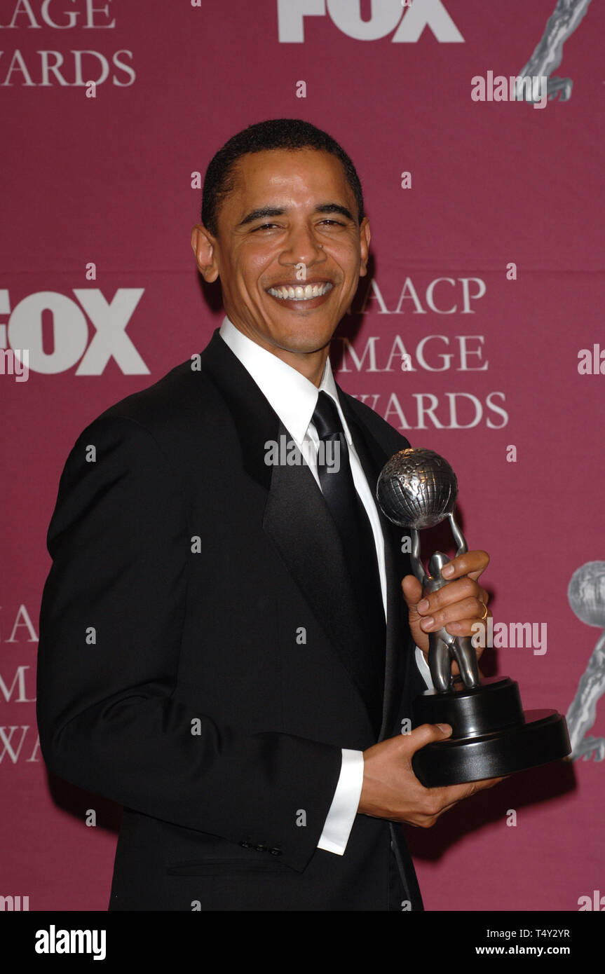 LOS ANGELES, CA. March 19, 2005: U.S. Senator BARACK OBAMA at the 36th ...