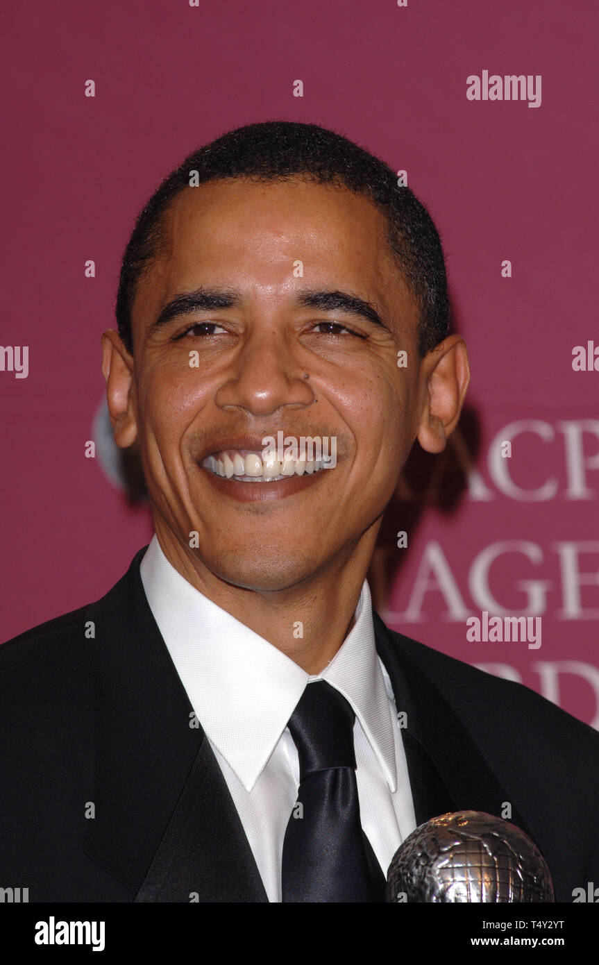 LOS ANGELES, CA. March 19, 2005: U.S. Senator BARACK OBAMA at the 36th ...