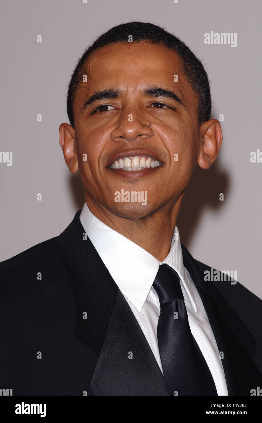 LOS ANGELES, CA. March 19, 2005: U.S. Senator BARACK OBAMA at the 36th ...