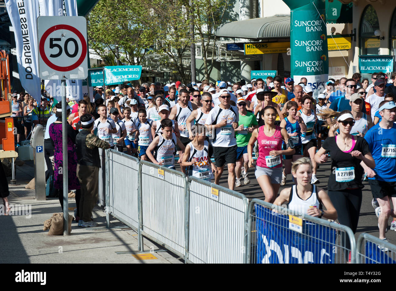 Sydney marathon hi-res stock photography and images - Alamy