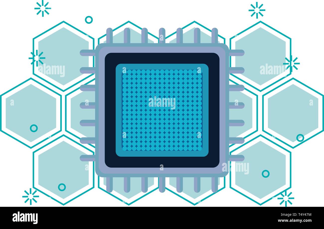 microchip cartoon icon Stock Vector Image & Art - Alamy