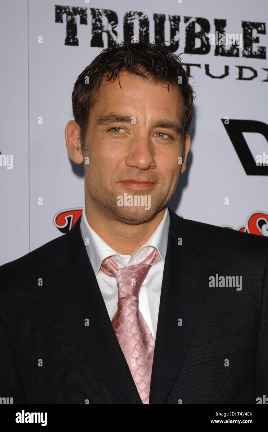 LOS ANGELES, CA. March 28, 2005: Actor CLIVE OWEN at the Los Angeles ...