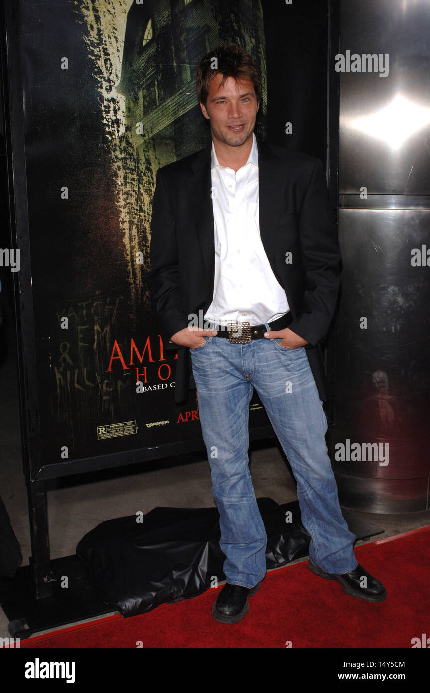 LOS ANGELES, CA. April 07, 2005: Actor JASON PADGETT at the world ...