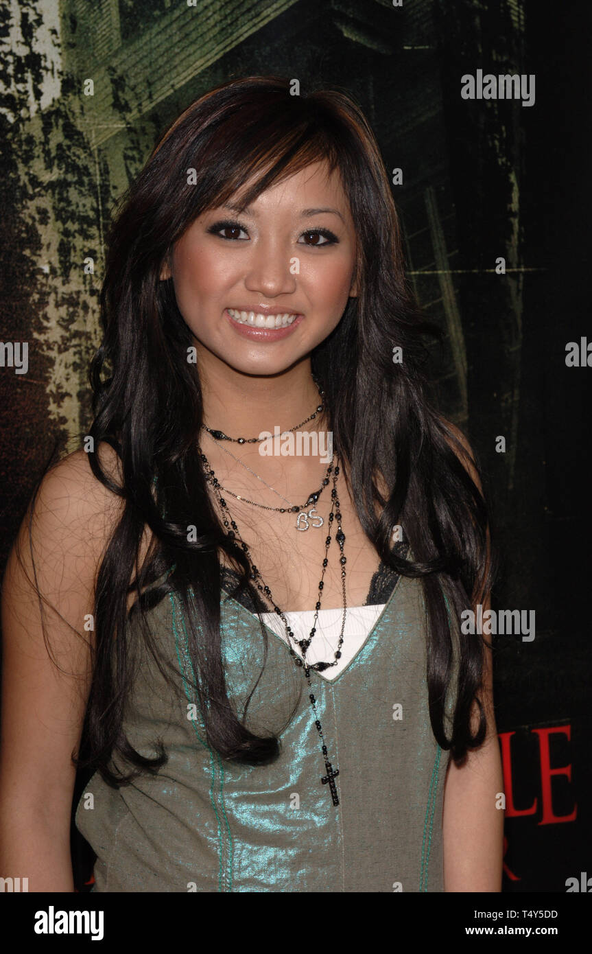 LOS ANGELES, CA. April 07, 2005: Actress BRENDA SONG at the world ...