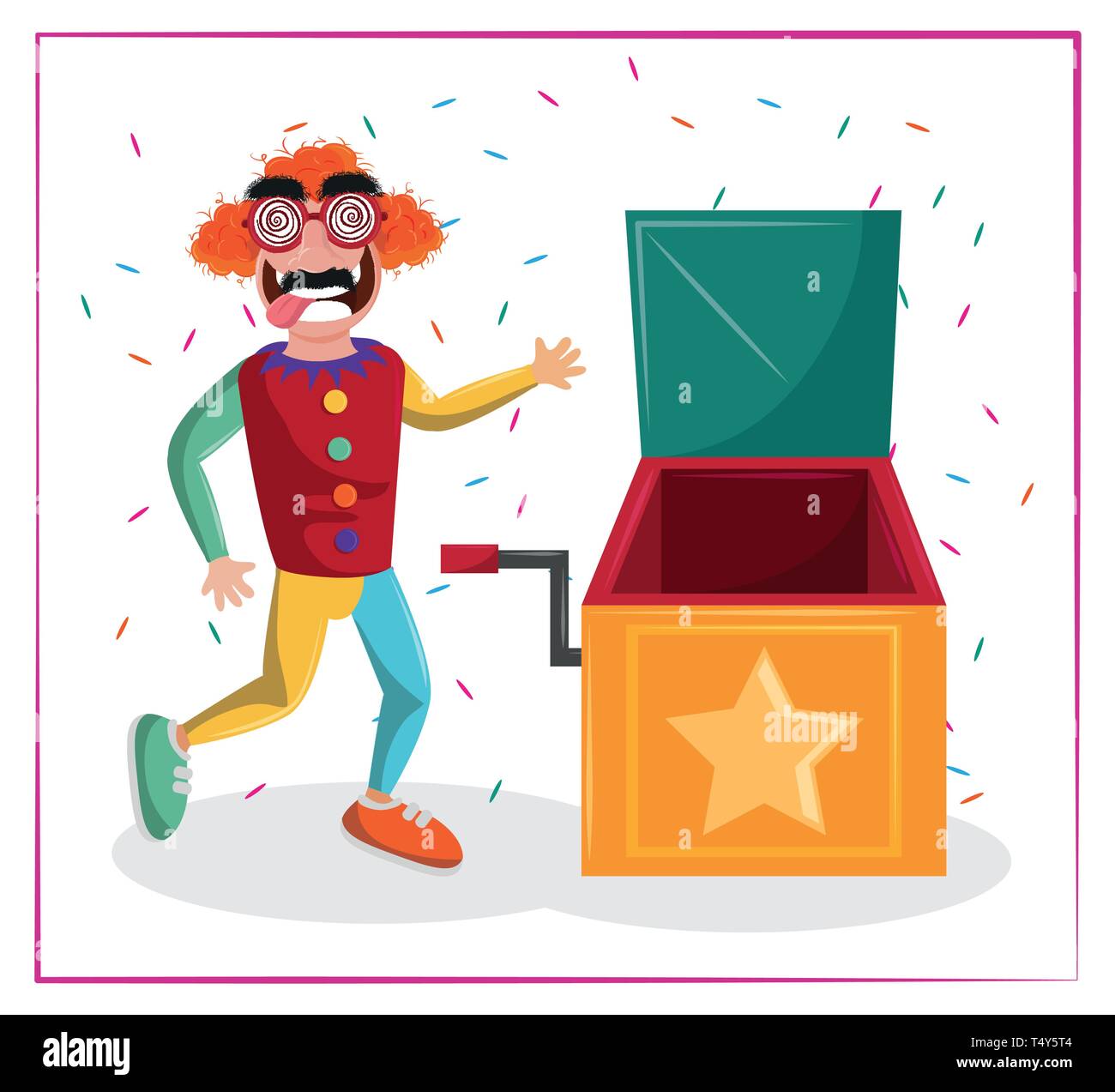 April fools day cartoons Stock Vector Image & Art - Alamy