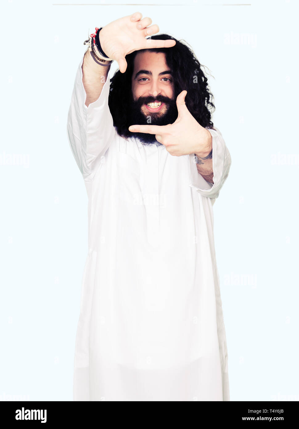 Jesus Face Smiling