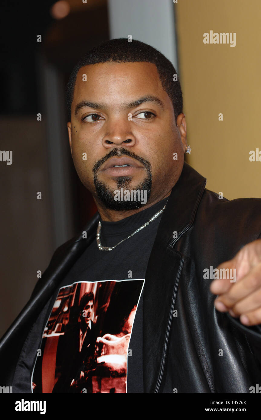 LOS ANGELES, CA. April 25, 2005: Actor ICE CUBE at the Los Angeles ...