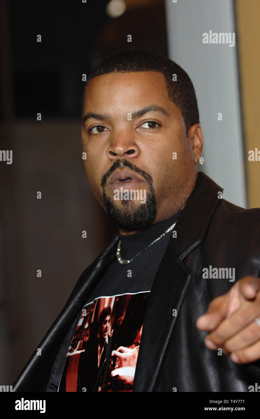 LOS ANGELES, CA. April 25, 2005: Actor ICE CUBE at the Los Angeles ...