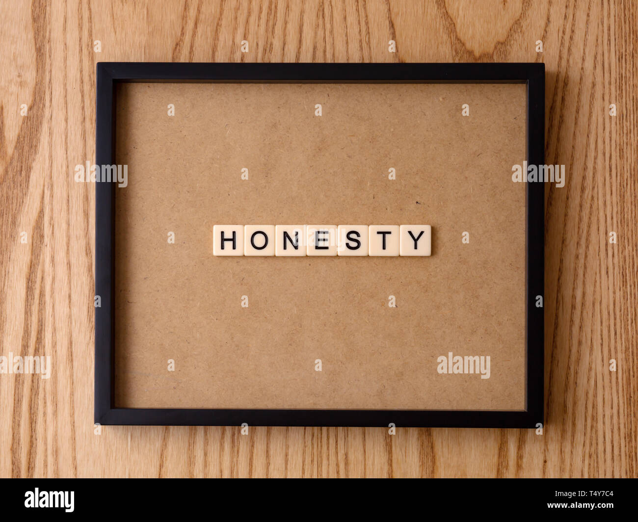 Honesty word hi-res stock photography and images - Alamy