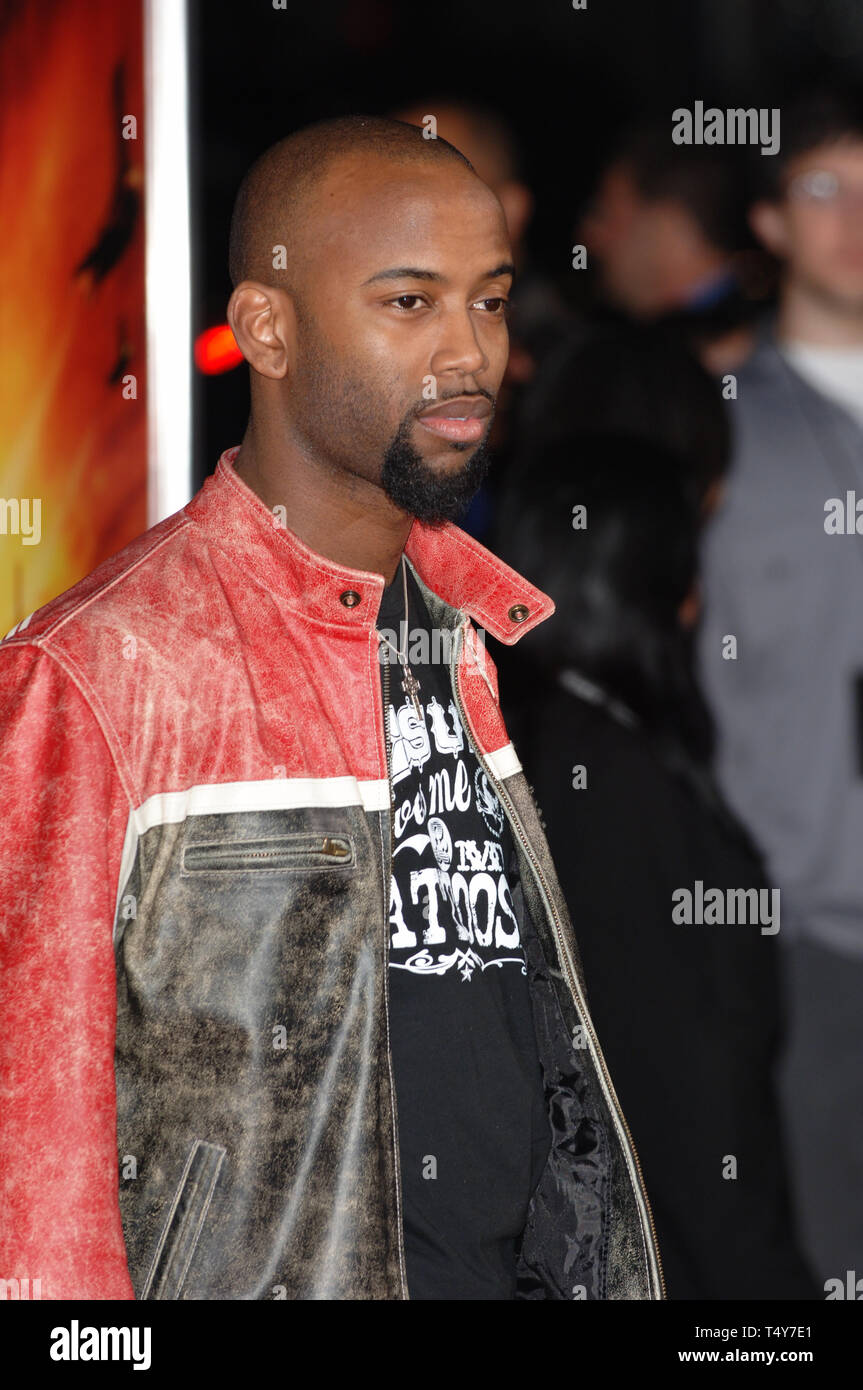 LOS ANGELES, CA. April 25, 2005: Singer TONEX at the Los Angeles ...