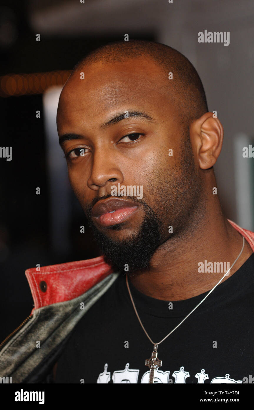 LOS ANGELES, CA. April 25, 2005: Singer TONEX at the Los Angeles ...