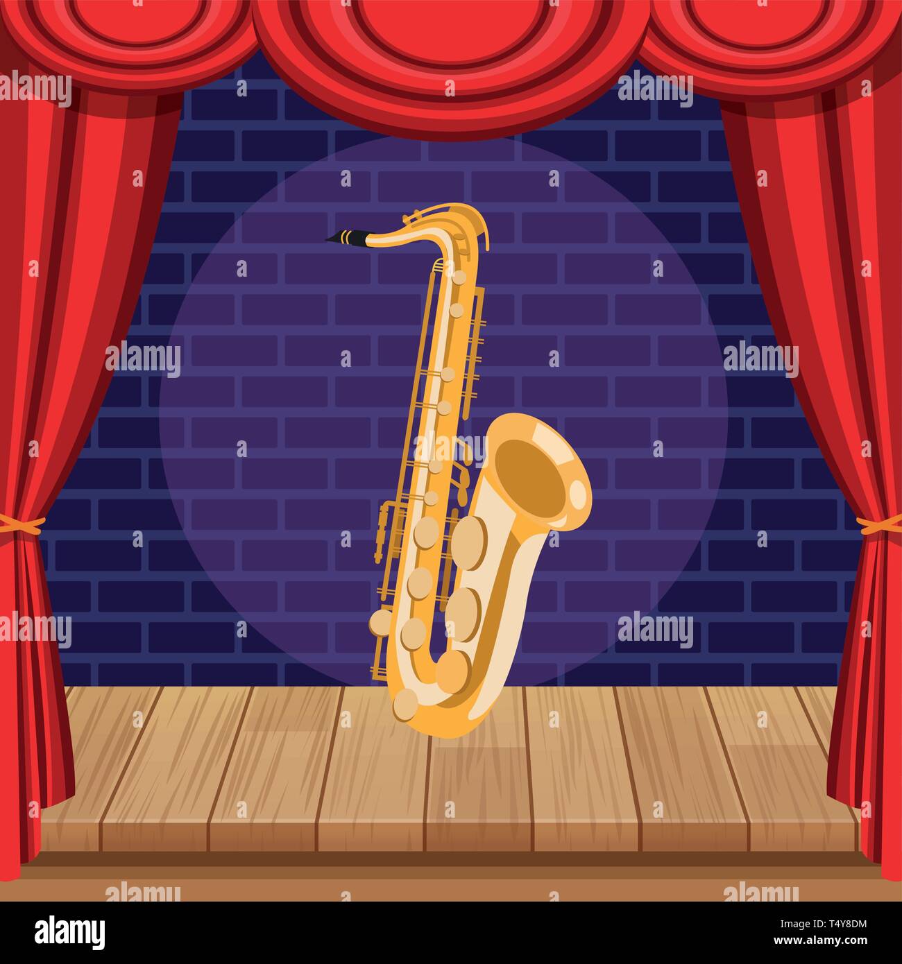 saxophone icon cartoon Stock Vector Image & Art - Alamy